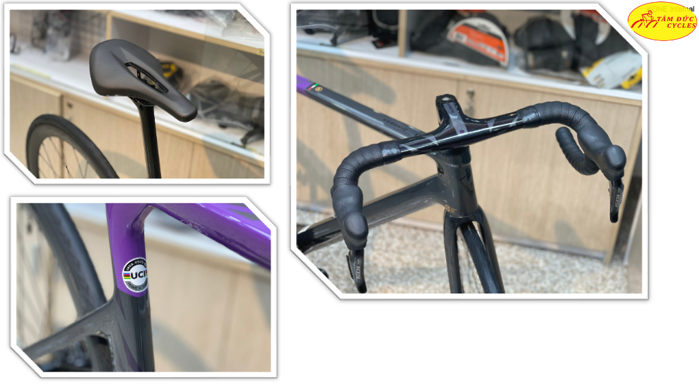 XE ĐẠP ĐUA JAVA VESUVIO 2024 VÀNH NHÔM